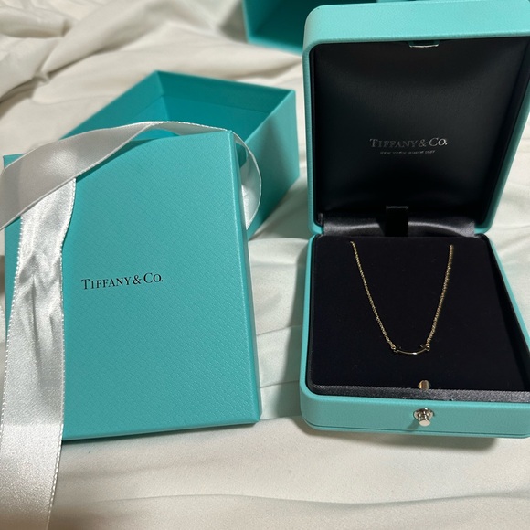 Tiffany & Co. | Jewelry | Tiffany Co Smile Necklace | Poshmark